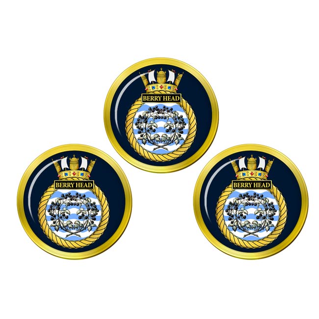 UK Gift Shop HMS Berry Head, Royal Navy Golf Ball Markers