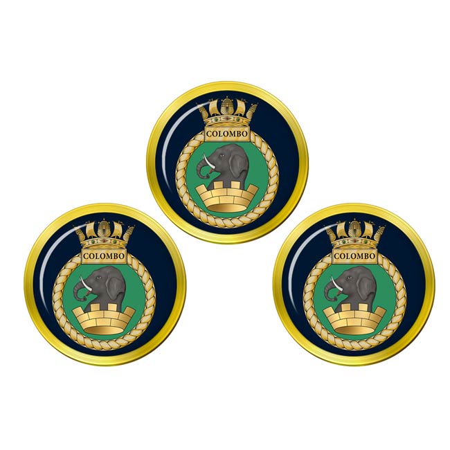 UK Gift Shop HMS Colombo, Royal Navy Golf Ball Markers