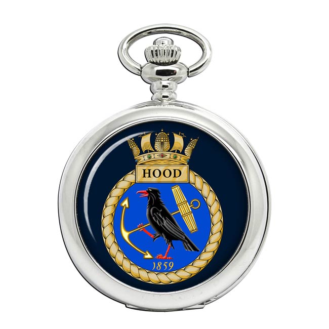 UK Gift Shop HMS Hood, Royal Navy Pocket Watch