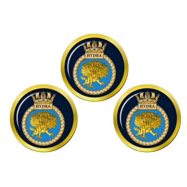 UK Gift Shop HMS Hydra, Royal Navy Golf Ball Markers