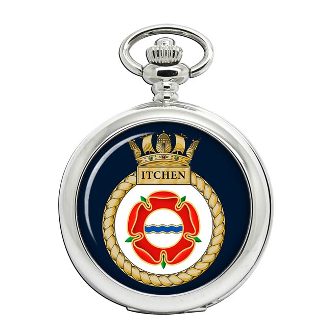 UK Gift Shop HMS Itchen, Royal Navy Pocket Watch