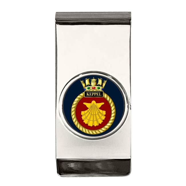 UK Gift Shop HMS Keppel, Royal Navy Money Clip