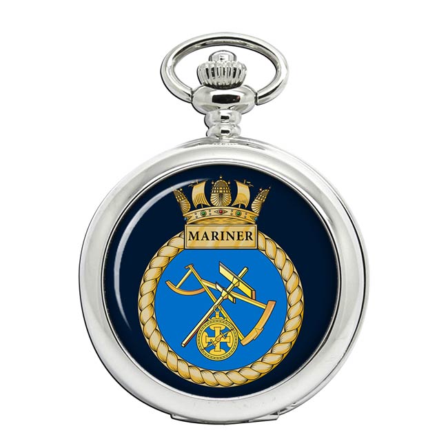 UK Gift Shop HMS Mariner, Royal Navy Pocket Watch