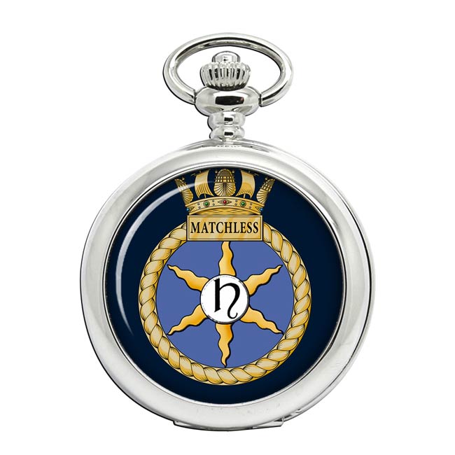 UK Gift Shop HMS Matchless, Royal Navy Pocket Watch