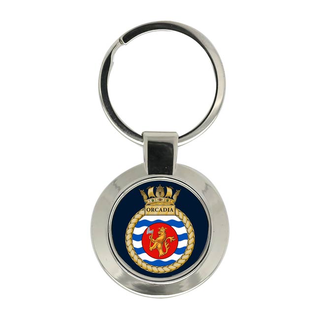 UK Gift Shop HMS Orcadia, Royal Navy Key Ring