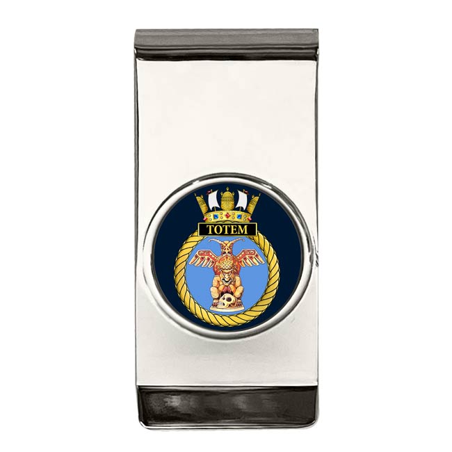 UK Gift Shop HMS Totem, Royal Navy Money Clip