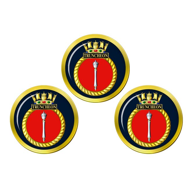 UK Gift Shop HMS Truncheon, Royal Navy Golf Ball Markers