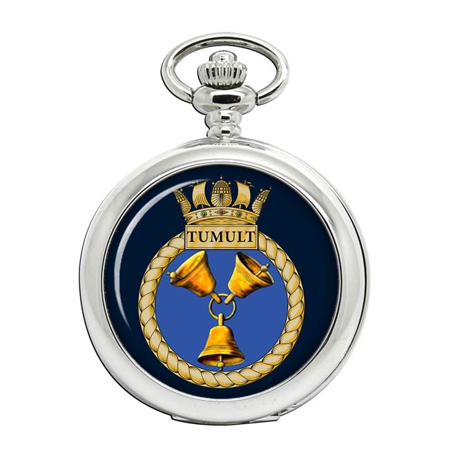 UK Gift Shop HMS Tumult, Royal Navy Pocket Watch