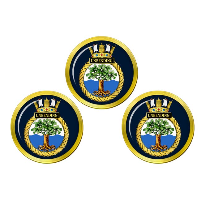 UK Gift Shop HMS Unbending, Royal Navy Golf Ball Markers