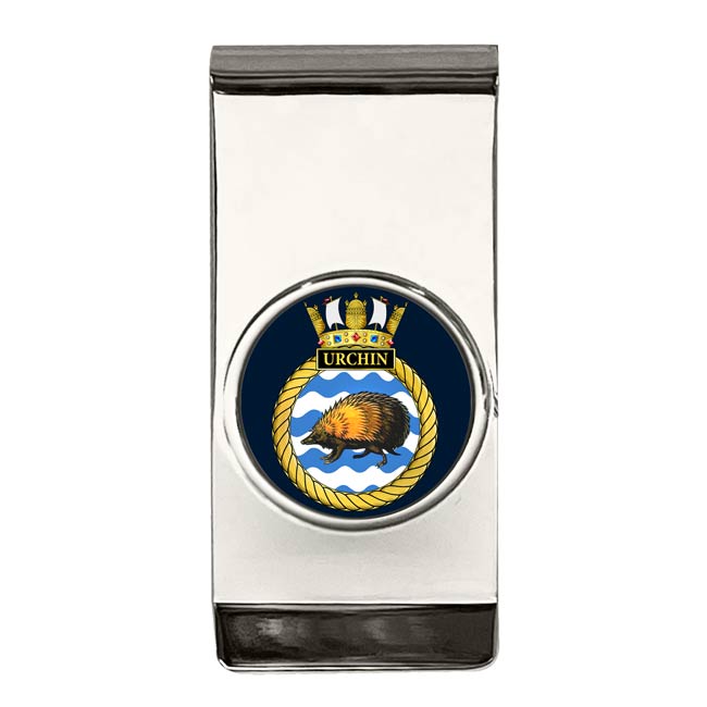 UK Gift Shop HMS Urchin, Royal Navy Money Clip