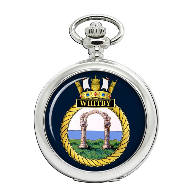 UK Gift Shop HMS Whitby, Royal Navy Pocket Watch