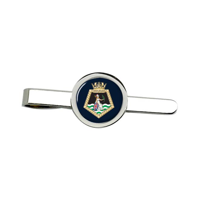 UK Gift Shop RFA Wave Ruler, Royal Navy Tie Clip