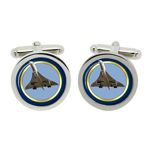 UK Gift Shop Aérospatiale-BAC Concorde Cufflinks