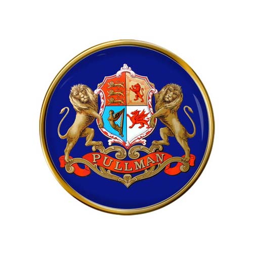 UK Gift Shop Pullman Train Crest Pin Badge