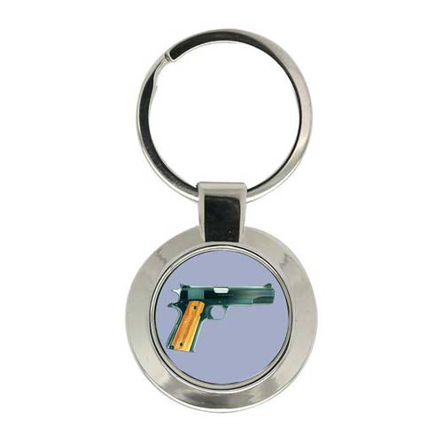 UK Gift Shop Colt M1911 Pistol Key Ring