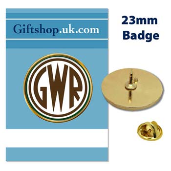 UK Gift Shop GWR Great Western Railway Pin Badge